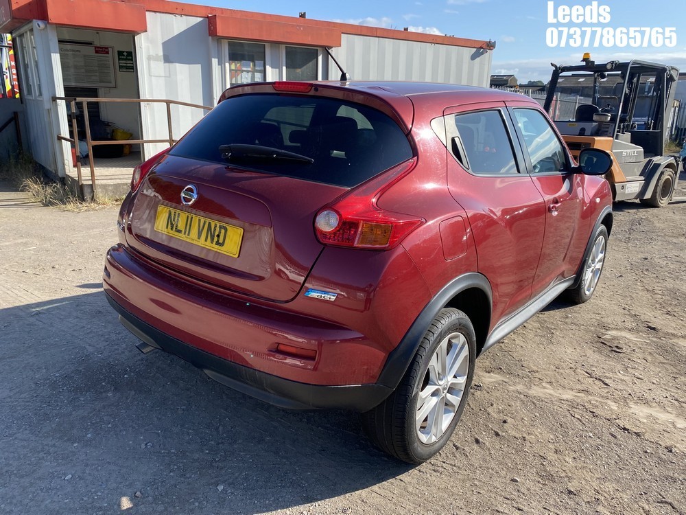 John Pye Vehicle Auctions - Location: Leeds - 2011 NISSAN JUKE ACENTA ...