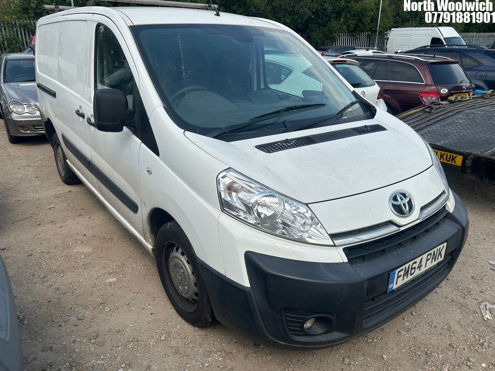 John Pye Vehicle Auctions - Location: North Woolwich - 2015 TOYOTA PROACE 1200 L2H1 HDI Panel ...