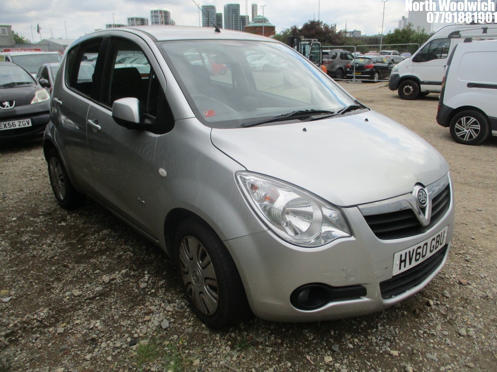 John Pye Vehicle Auctions - Location: North Woolwich - 2010 VAUXHALL ...