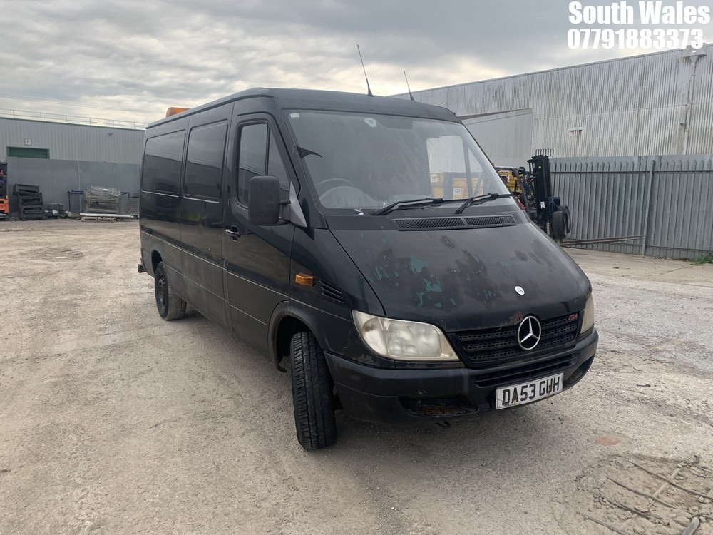 John Pye Vehicle Auctions - Location: South Wales - 2003 MERCEDES ...